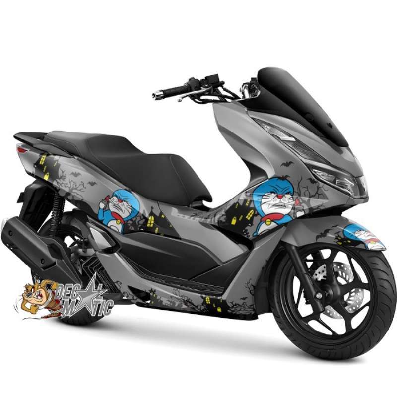 Jual Stiker Decal Full Body Motor Honda PCX 150 PCX160 Doraemon 2 - PCX ...