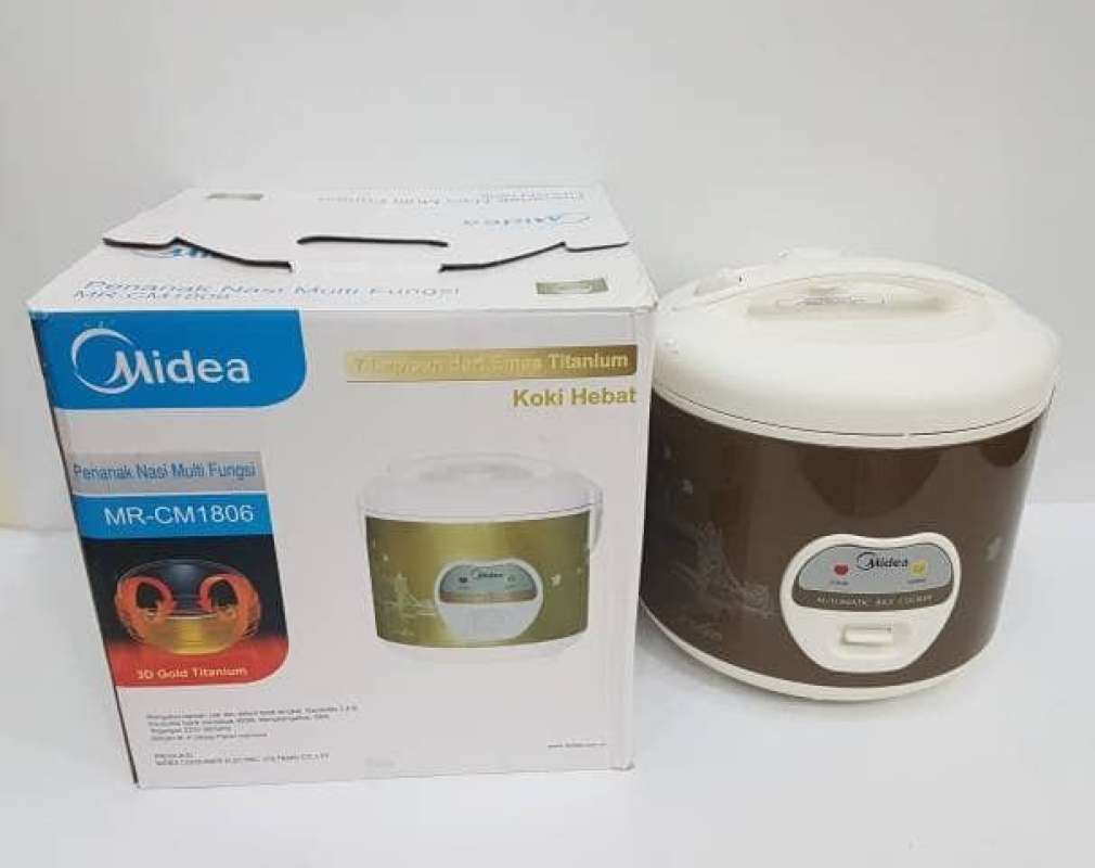 Promo Midea Magic Com Rice Cooker Mrcm 1806 Diskon 23% Di Seller Huskar ...