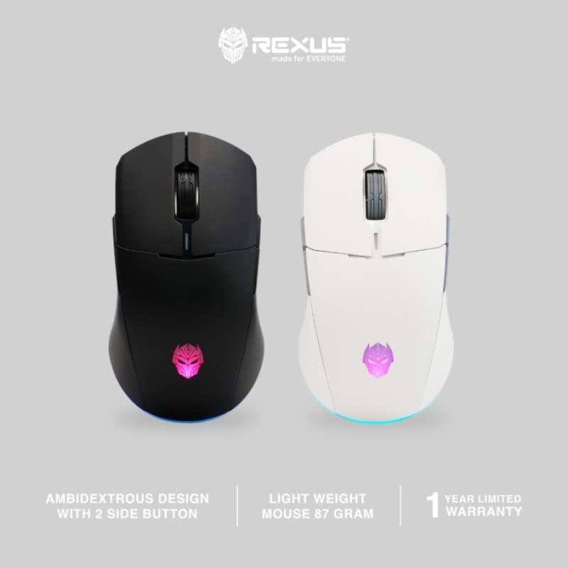 Promo Rexus Mouse Wireless Gaming Arka II RX-107 Dual Connection Diskon ...