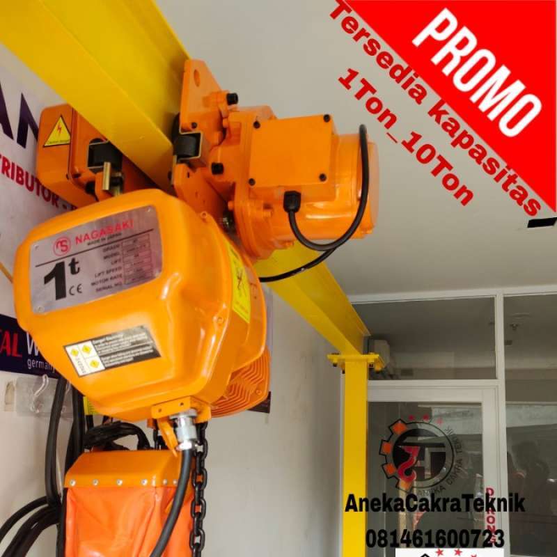 Promo Electric Chain Hoist 2Ton X12meter 380Volt Nagasaki japan ...