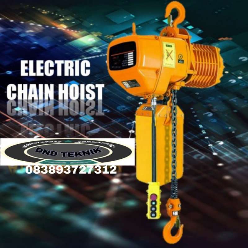Promo NAGASAKI Electric Chain hoist 2 Ton x 12 Meter + Trolley Original ...