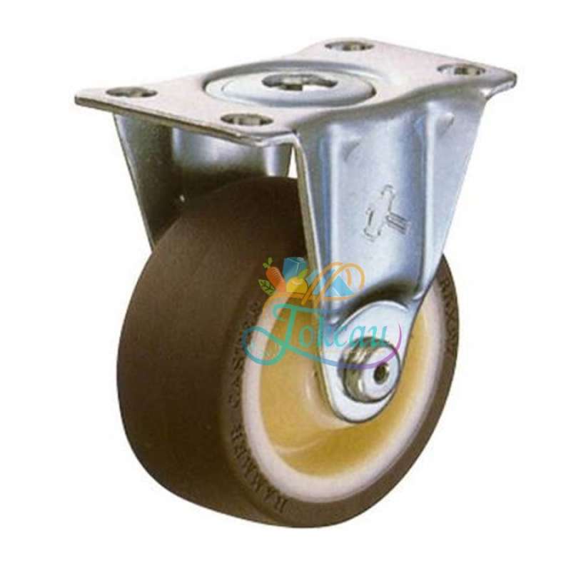 Promo Roda Troli / Troly Stainless Steel Pu 6 Inch Mati ( Fixed ...