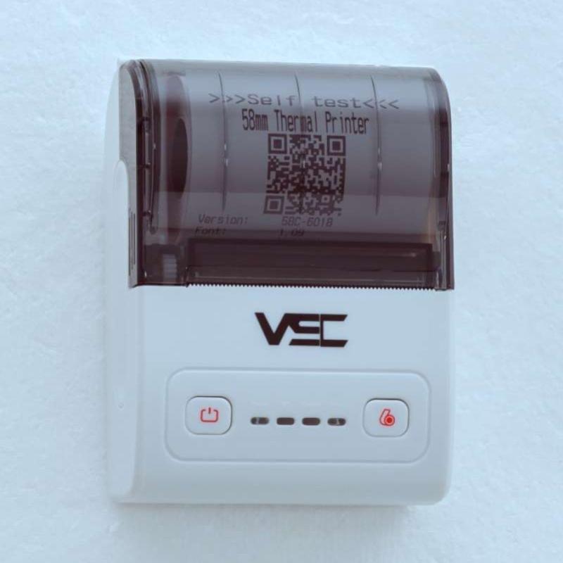 Promo MOBILE PRINTER BLUETOOTH THERMAL STRUK KASIR 58MM VSC MP-58C ...