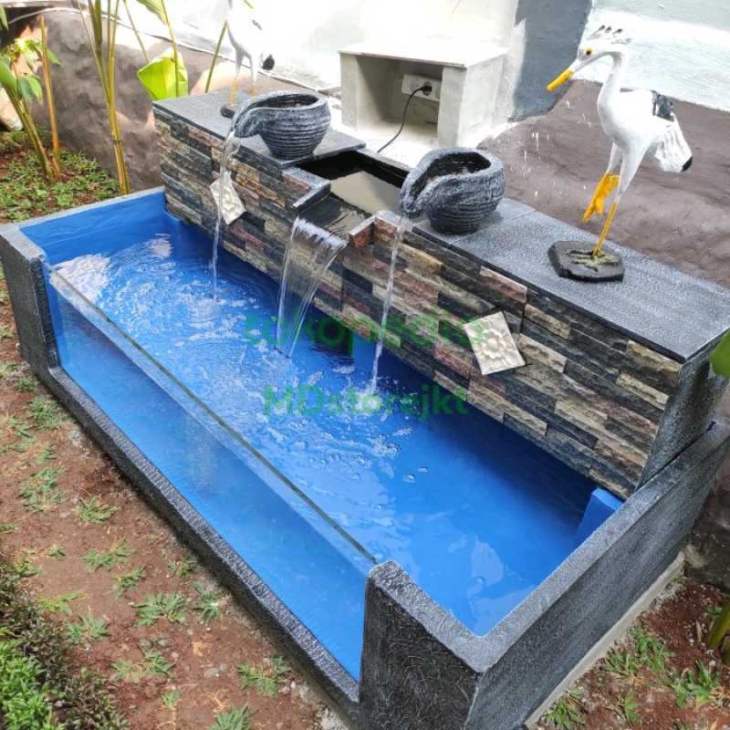 Promo Air Mancur Minimalis Portable(kolam Ikan Mini) Kolam Murah Diskon ...