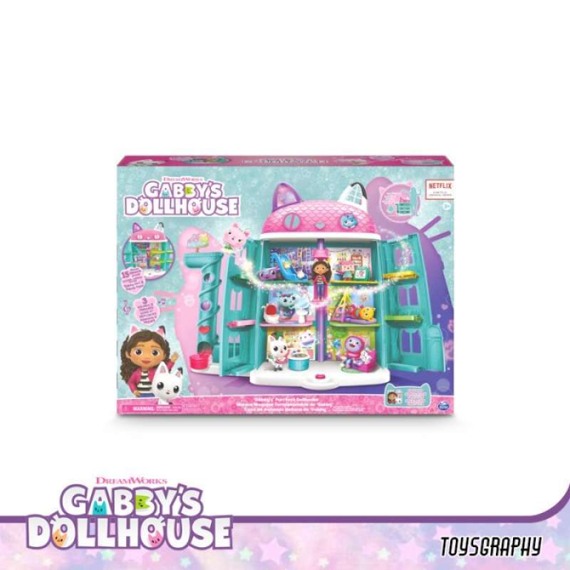 Jual Gabby's Dollhouse Purrfect Dollhouse Playset Rumah Gabby Gabbys ...