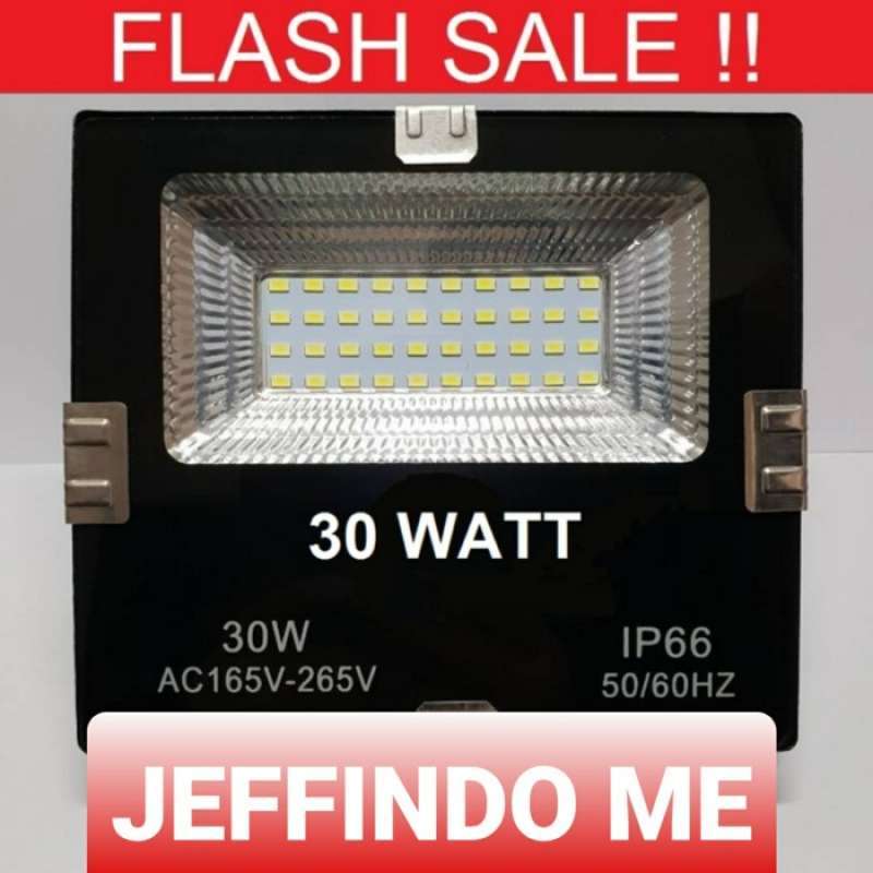 Jual Led Sorot 30W Flood Light Lampu Penerangan Tembak 30 W Watt ...