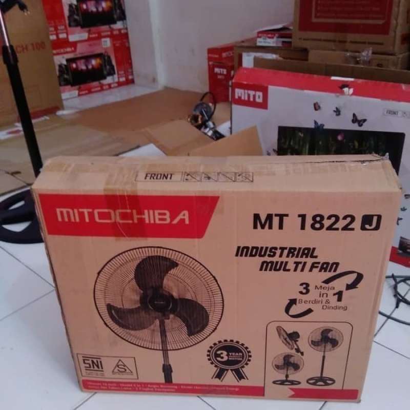 Promo Kipas Angin Mitochiba 1822 J Besi Tornado 18 Inchi 3 In 1 Diskon 13% di Seller Kuniy Store ...