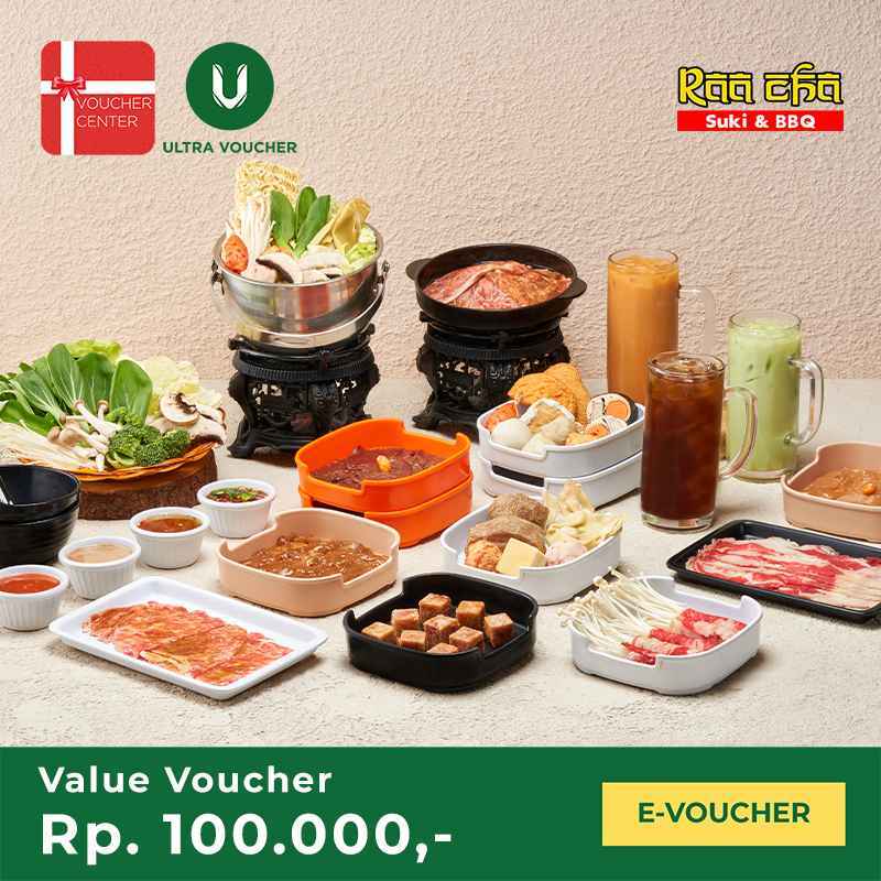Promo Voucher Digital Raa Cha Rp 100.000 Diskon 5% di Seller Ultra ...