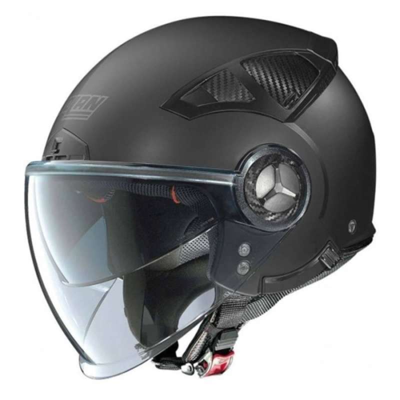 Promo Nolan N33 Evo Classic 004 Flat Black | Helm Half Face | Nolan Ori ...