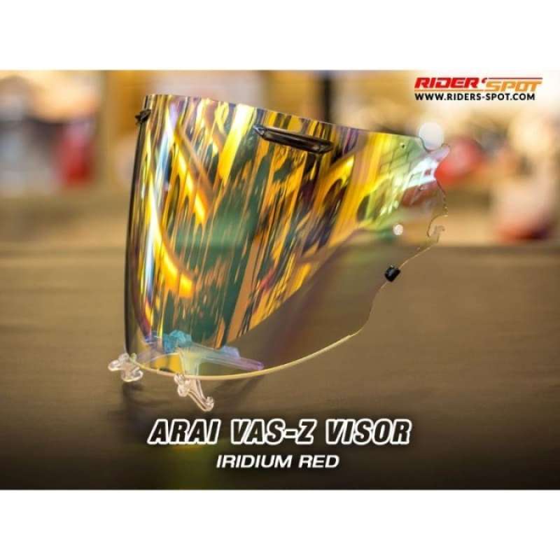Promo Visor Helm Arai Vas-Z Iridium Red Kaca Helm Motor Aksesoris ...