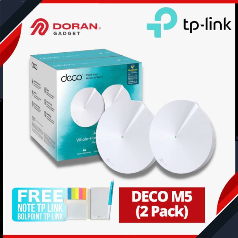 Promo DECO M5 AC1300 Whole Home Mesh Wi-Fi System (2 PACK) Diskon 23% ...