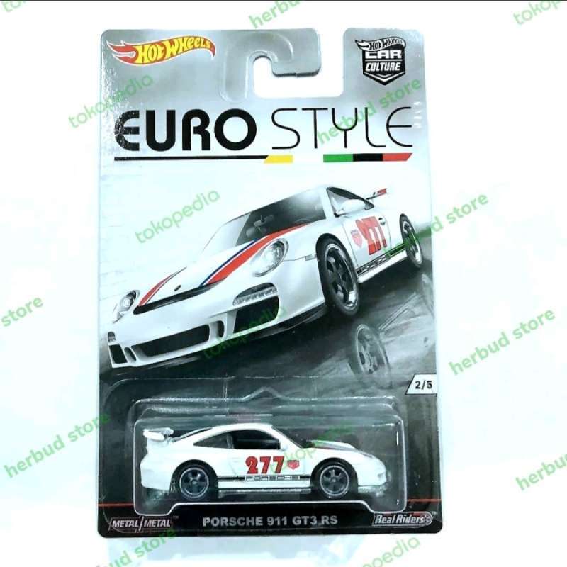 Jual Hot wheels HW Porsche 911 GT3 RS Euro Style Car Culture White di ...