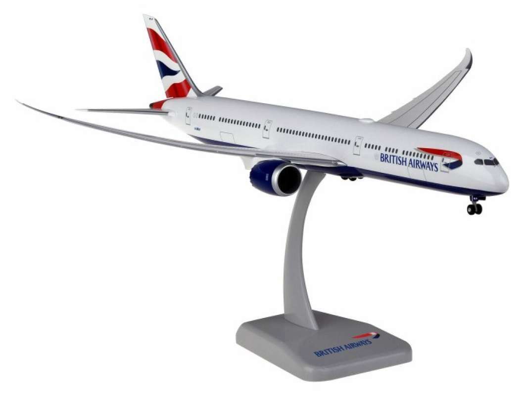 Promo British Airways B787-10 G-ZBLA By Hogan Wings 1:200 Scale Plastik ...