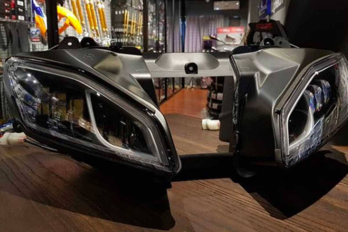 Promo Motodynamic Full Led Projection Head Light Assembly With Drl For ...