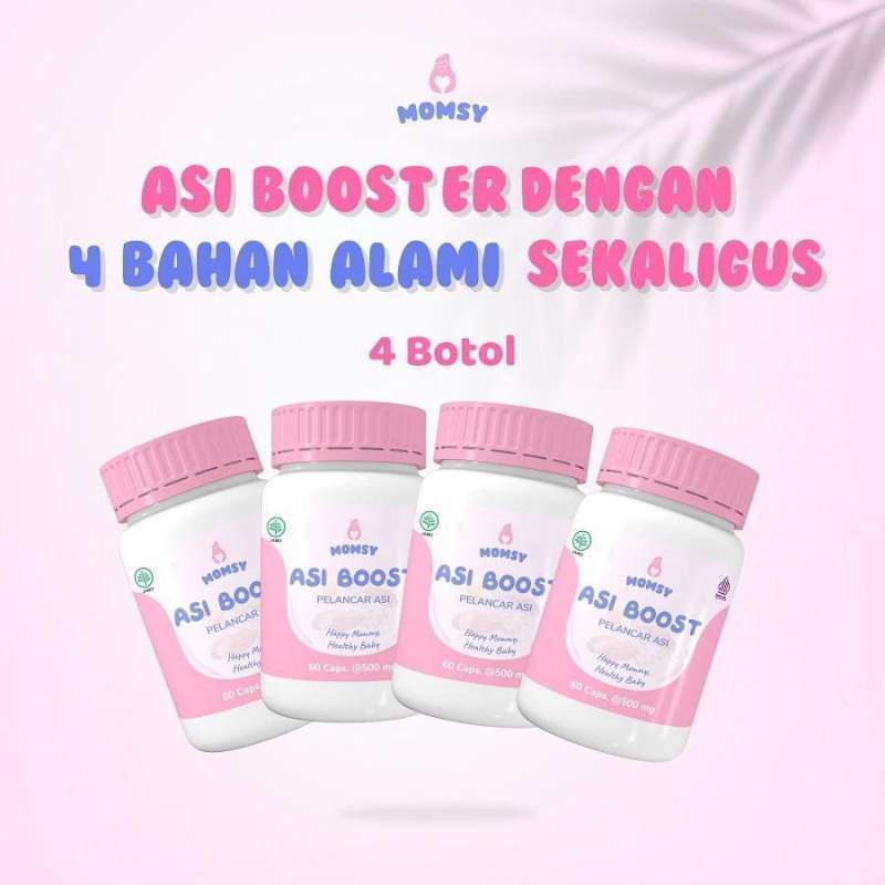 Promo Asi Booster Pelancar Asi Momsy Bpom Halal Natural Almond Moringa ...