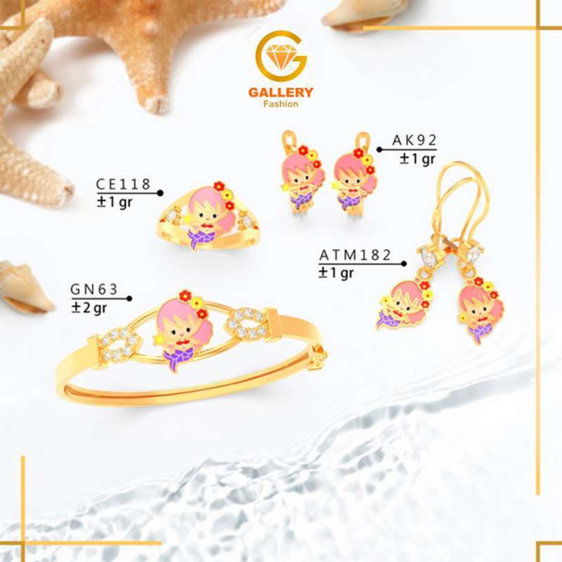 Anting Emas Anak - Harga Termurah Januari 2024 | Blibli