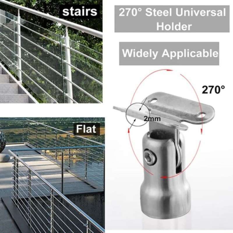 Promo Railing Tangga Stainless Model Kotak Hollow Railing Tangga ...