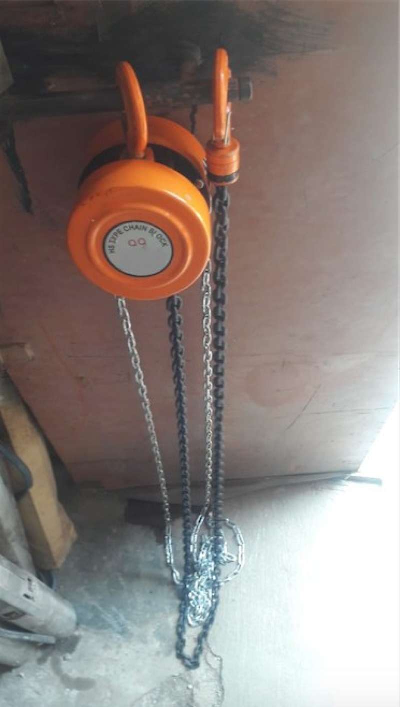 Promo Chain Block Takel Katrol LIFTING BARANG 1 Ton 5 Meter Ekonomis ...