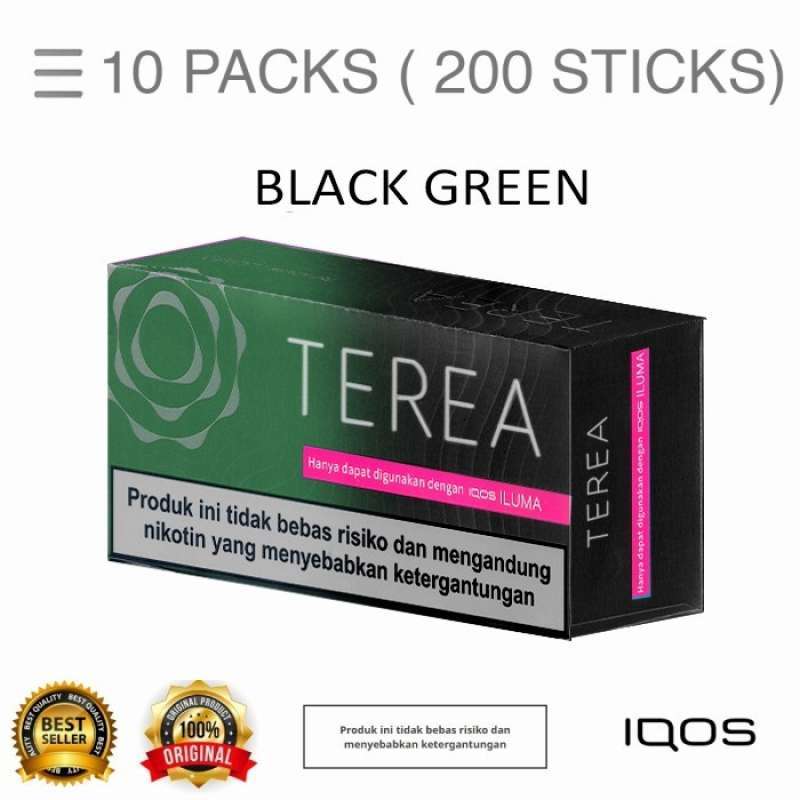 Jual Iq0s Iluma Refill Terea Varian Black Green Selection Terea Refills ...