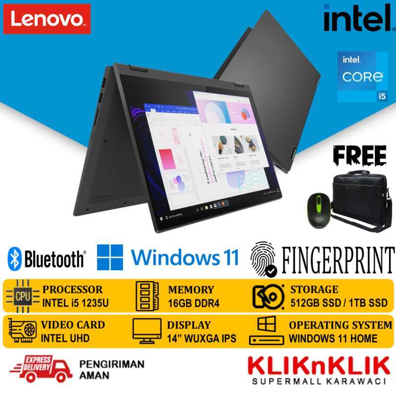 Jual Lenovo Ideapad Flex 5 14 I5 1235u 16gb 1tb Ssd 14 Wuxga Ips ...