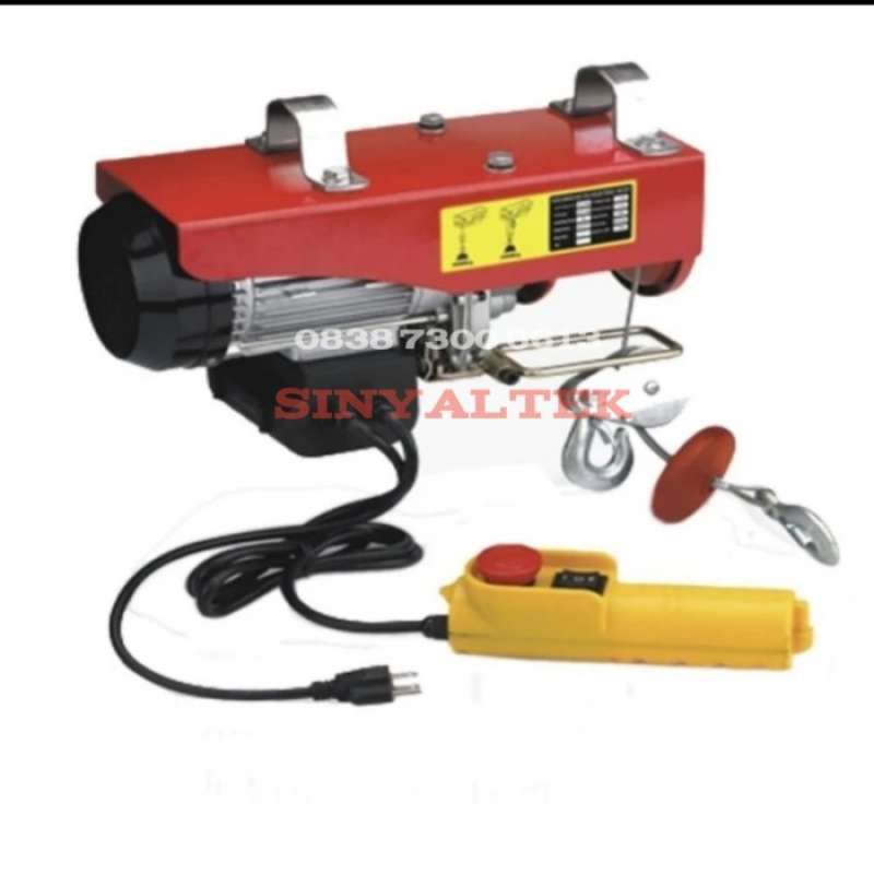 Promo Promo Electric Rope Hoist 1000 kg Wire Rope Hoist 1 Ton 1000 kg ...