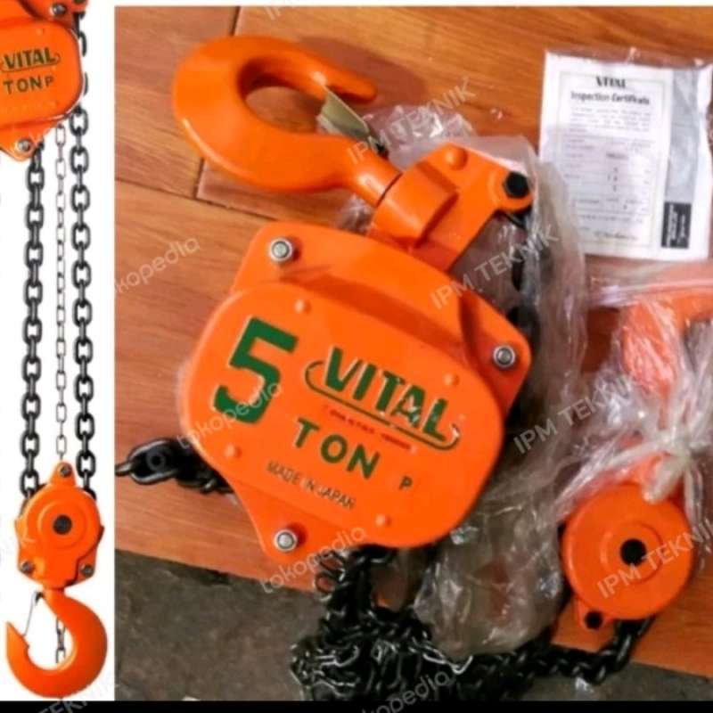 Promo Chain block tekel VITAL 5 ton x 10 meter Diskon 23% di Seller ...