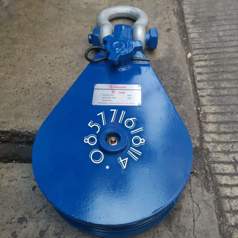 Promo Snatch block LS type 8 ton Shacle 8 inch kapasitas 8 Ton NAGASAKI ...