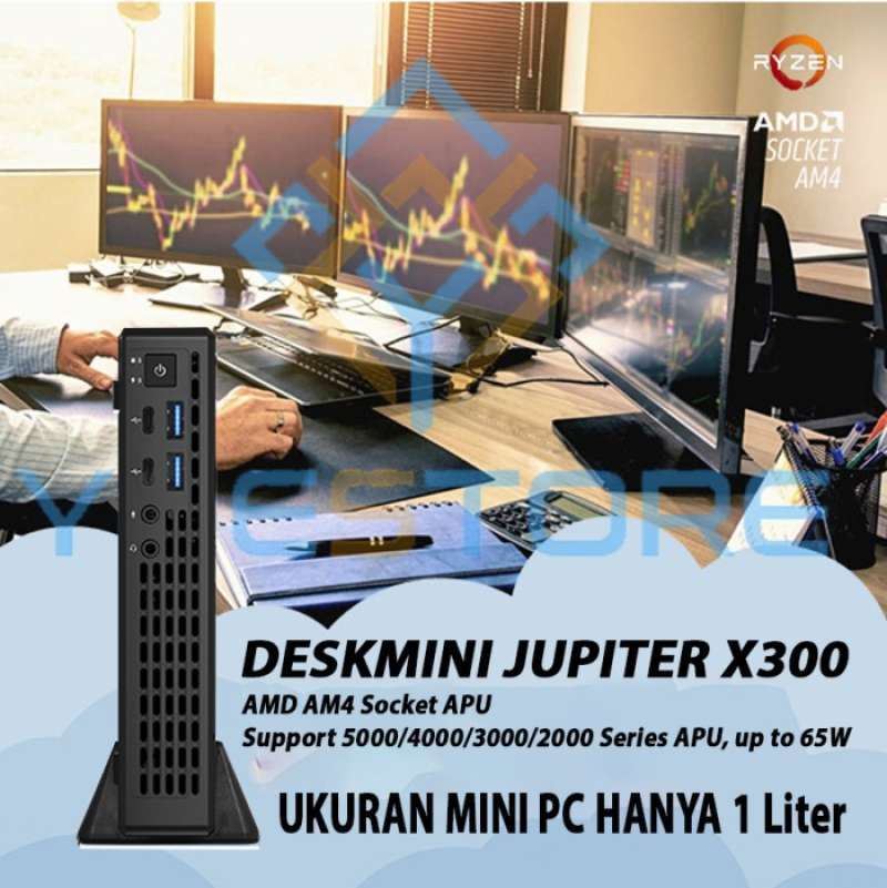 Promo Asrock Deskmini Jupiter X300 Wifi 2 Antena Vesa Mount Standing Stand Diskon 1% di Seller ...