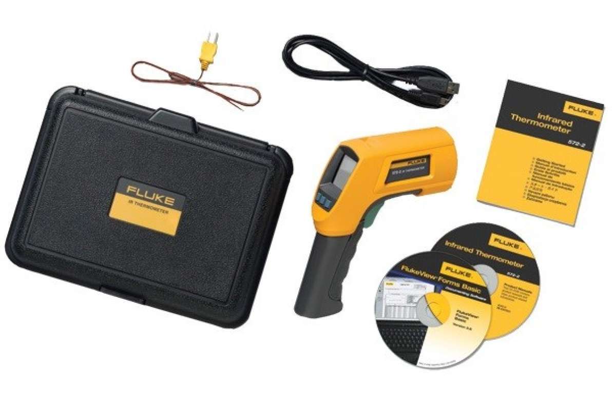Jual Fluke 572-2 High-temperature Handheld Infrared Thermometer Di ...