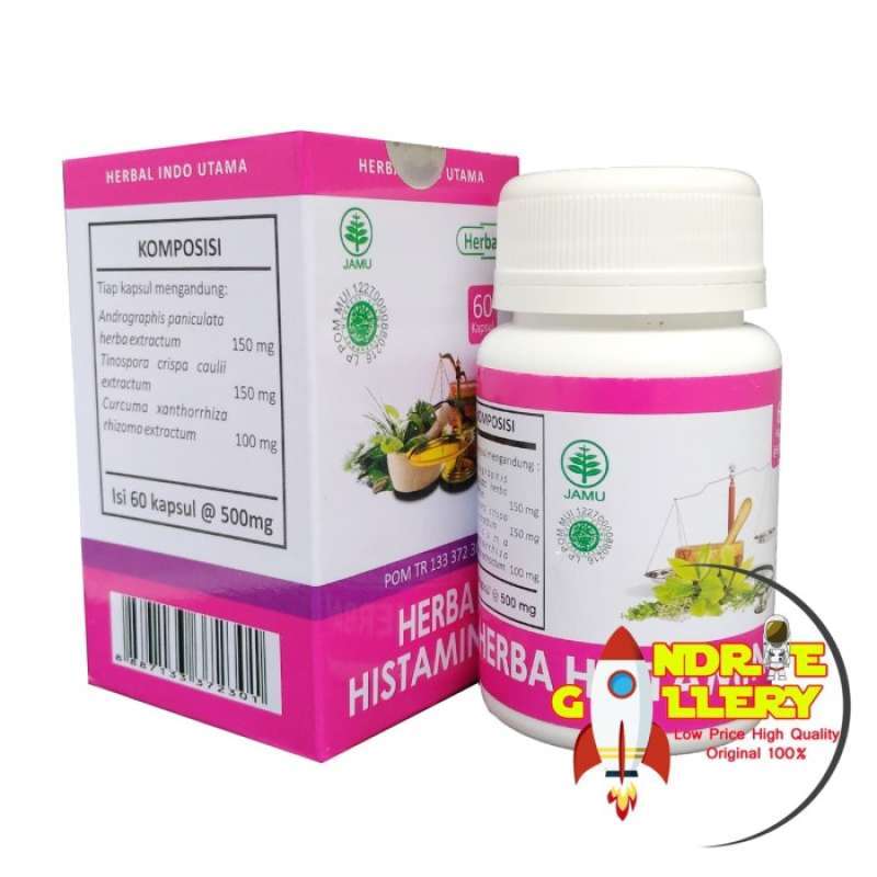 Promo Kapsul Hiu Histaminic Obat Gatal Dan Alergi Pada Kulit Diskon 26% ...