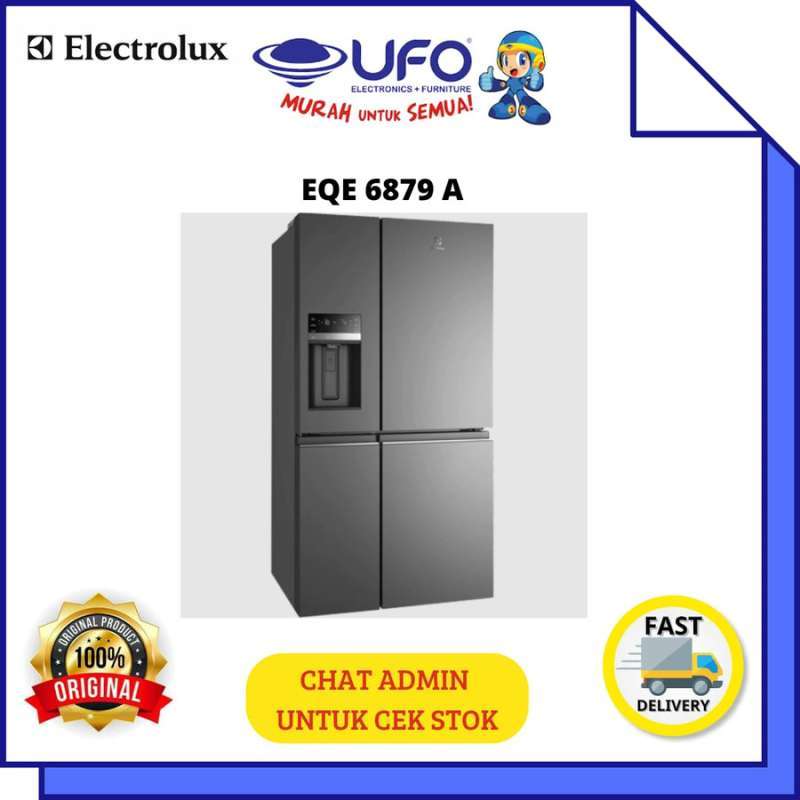 Jual ELECTROLUX EQE6879A KULKAS SIDE BY SIDE 609 LITER di Seller UFO ...