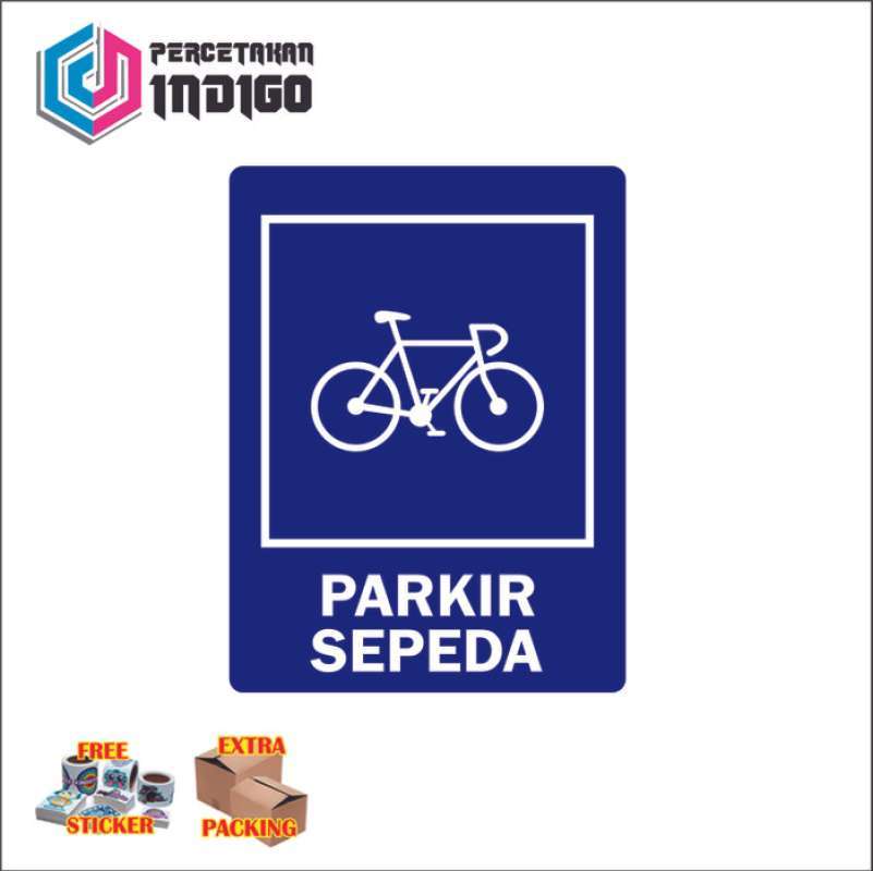 Jual plat alumunium rambu rambu parkir sepeda di Seller Prima Adaptor ...