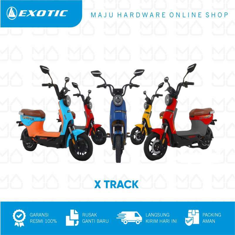 Promo Sepeda Listrik Exotic X Track 500watt Garansi Resmi Diskon 1% Di ...