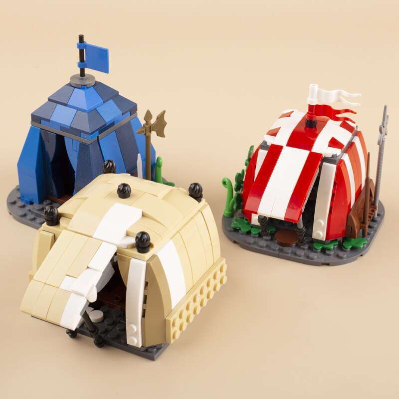 Jual Medieval Castle Town Wall Building Blocks Ancient Military Siege ...