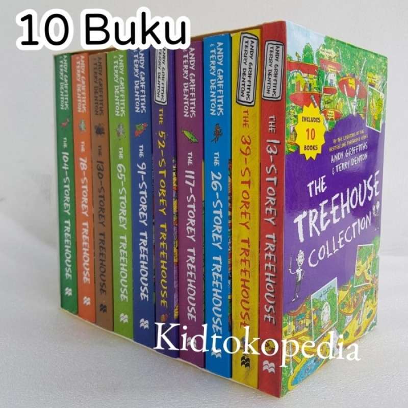 Promo The Storey Treehouse Collection 10 Books Set Diskon 23% Di Seller ...