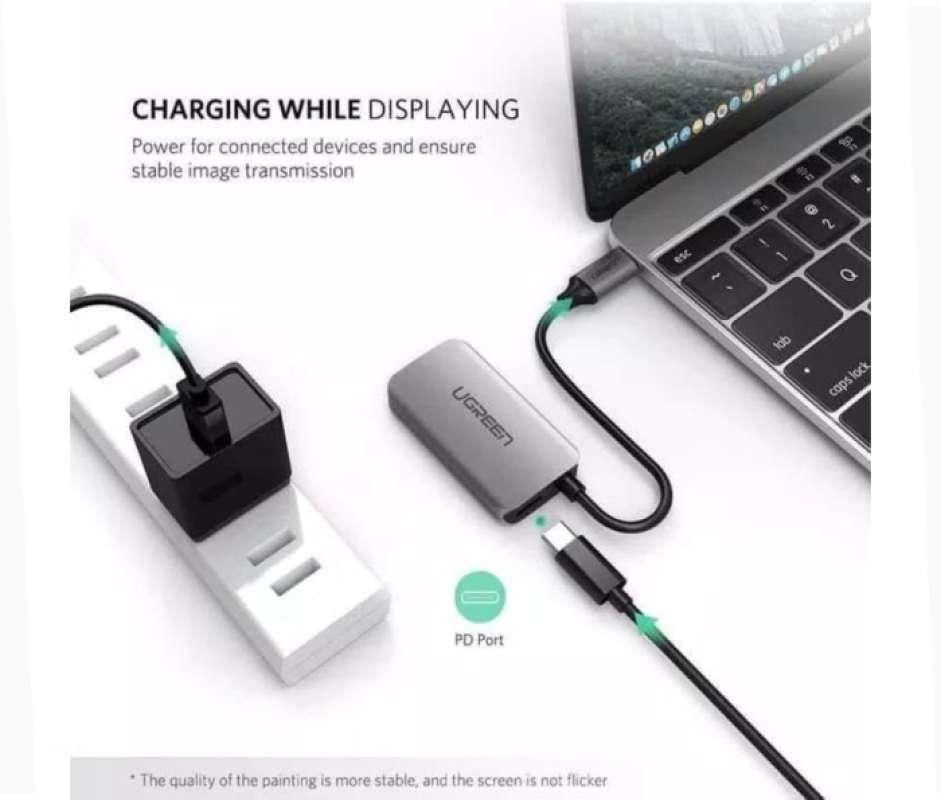 Promo Ugreen Usb C To Hdmi Adapter Conveter New Diskon 23% di Seller ...