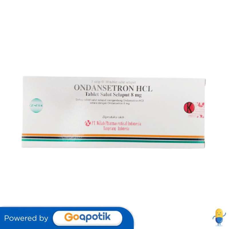 Jual Ondansetron Hcl Nulab 8 Mg Box 50 Tablet Di Seller Apotek Sugih ...
