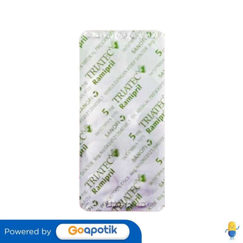 Jual Triatec 5 Mg Strip 10 Tablet Di Seller Apotek Era Farma - Rawa ...