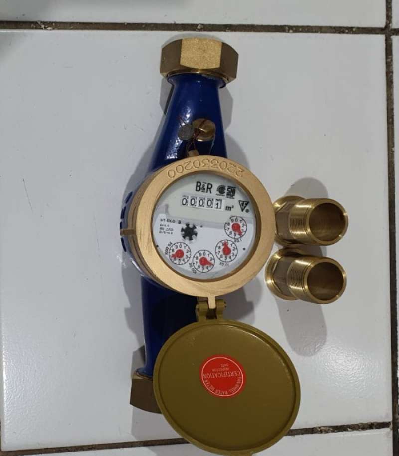 Promo Water Meter 1 Inch Br - Meteran Air - Flow Meter Tera - Kalibrasi ...
