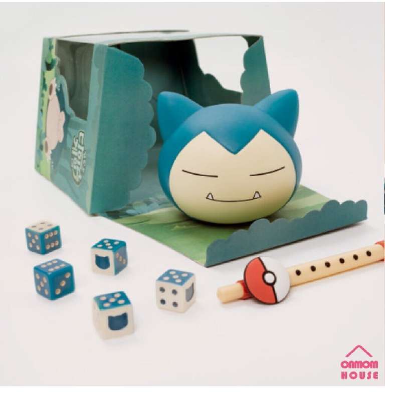 Jual Pokemon Snorlax Dice Board Game Yacht Dice Rule Korean Game Di ...