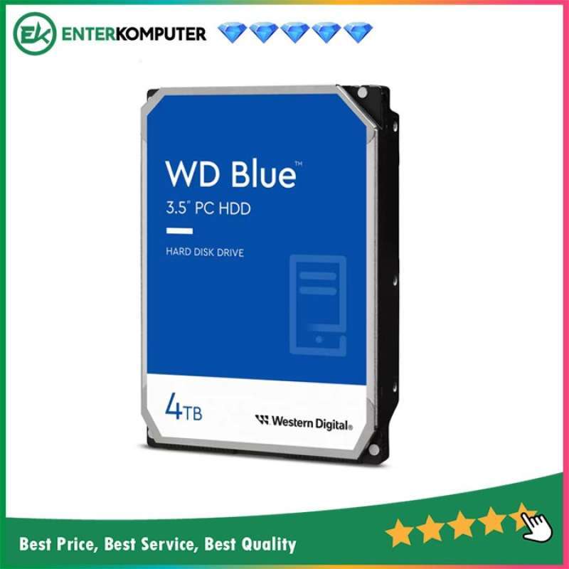 Jual Wdc 4tb Sata3 256mb - Blue - Wd40ezax Di Seller Enter Komputer ...