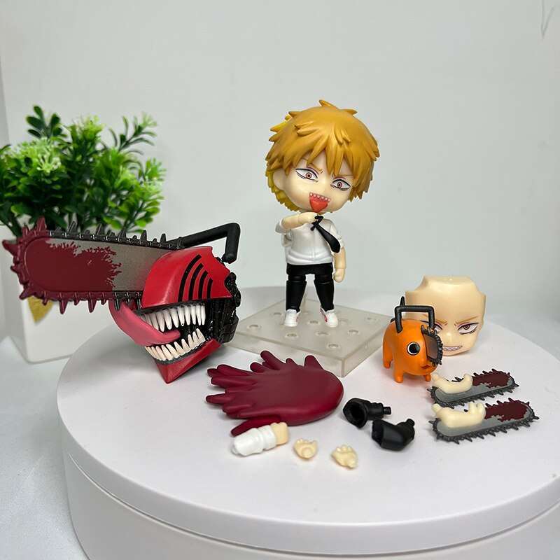 Promo 33cm Denji Chainsaw Man Anime Figure GK Denji Action Figure 1580 ...