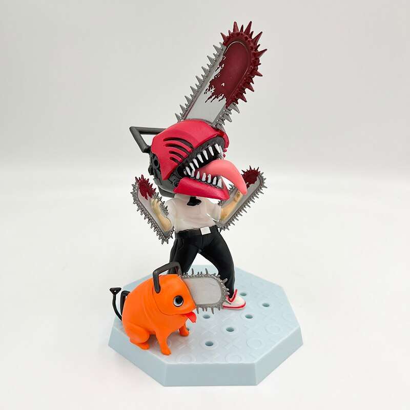 Promo 33cm Denji Chainsaw Man Anime Figure GK Denji Action Figure 1580 ...
