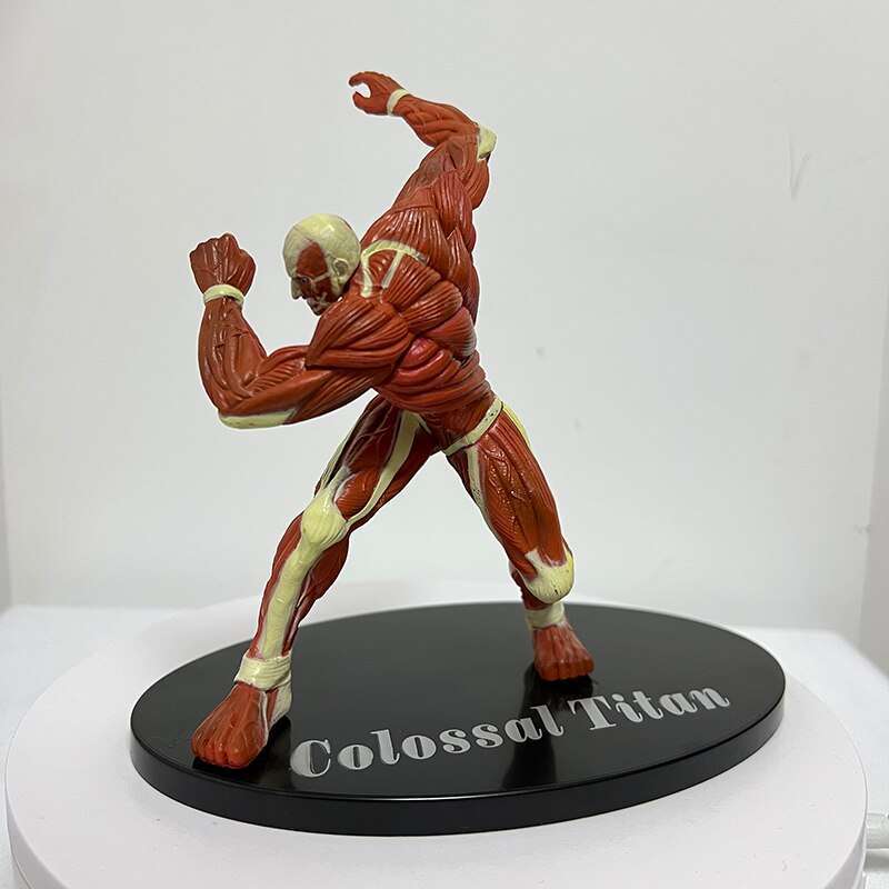 Promo 15cm Attack on Titan Tactics Anime Figure Colossal Titan Reiner ...
