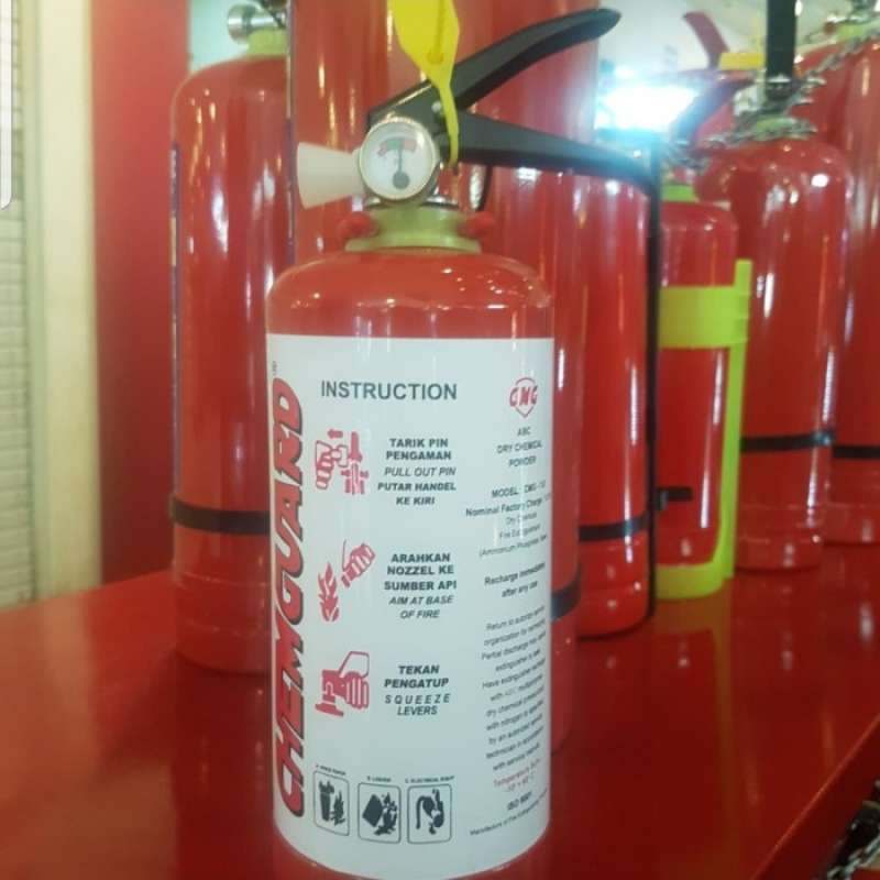 Promo Apar Chemguard Dcp Powder 1kg Racun Api Alat Pemadam Api Ringan ...
