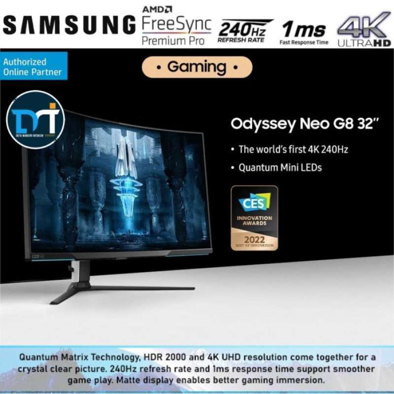 Promo Samsung Odyssey Neo G8 32 - 4K UHD 240Hz 1ms Quantum MiniLED ...