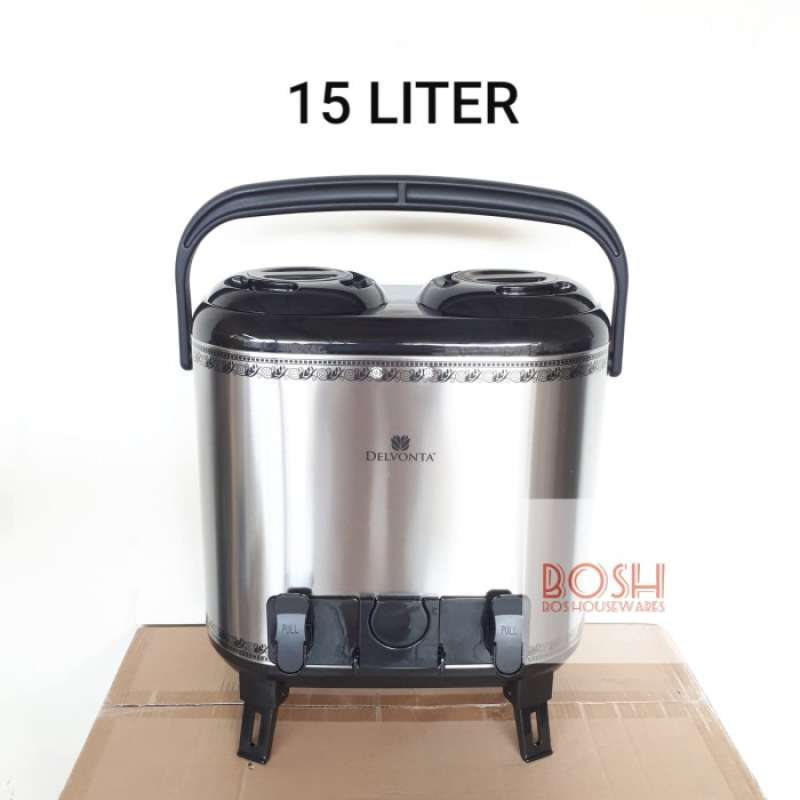 Promo Water Jug Delvonta Double Tank 10L 12L 15L Diskon 11% di Seller Kuniy Store - Kapuk, Kota ...