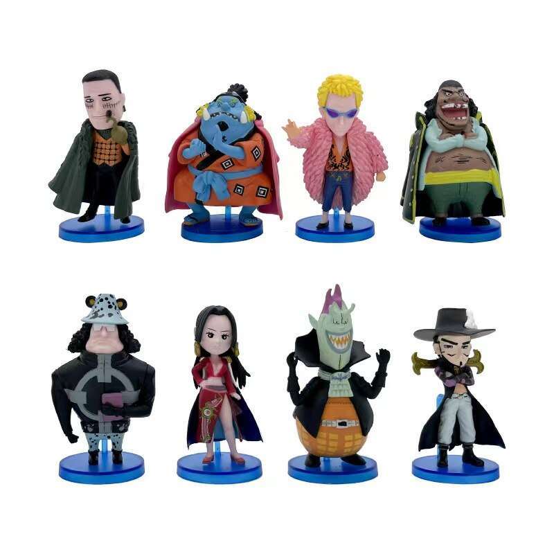 Promo One Piece Q Version Roronoa Zoro Figurine Sanji Luffy Figures ...