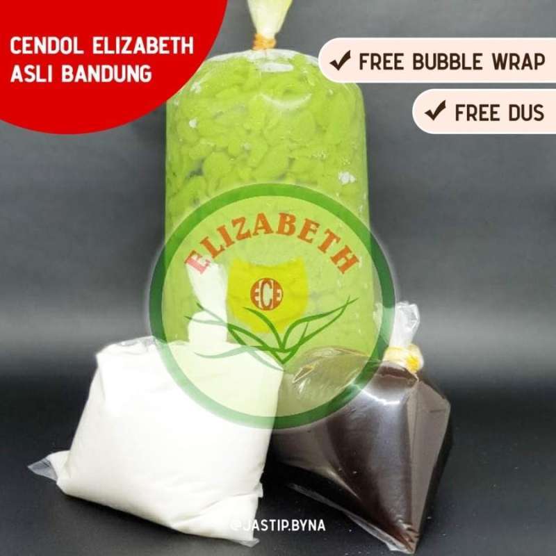 Jual Cendol Elizabeth Asli Bandung Kemasan 1 Kg Dan 500 Gram Di Seller ...