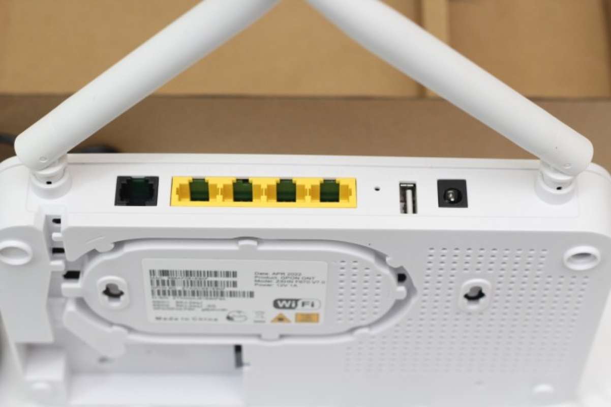 Promo Wifi Router Zte Zxhn F670l Support Dualband 5g New Baru 100% ...